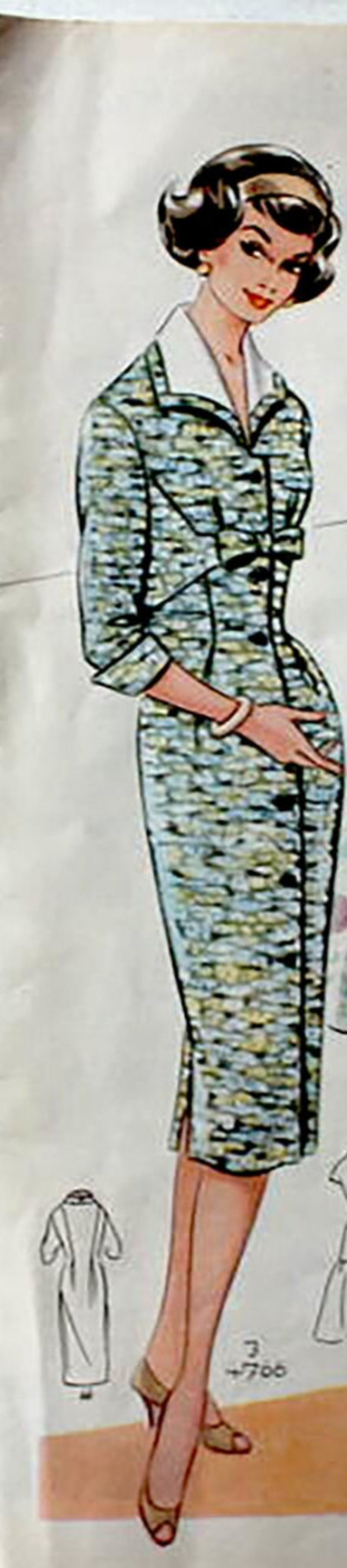 16 Vintage Sewing Patterns, 1950 Sewing Patterns, Vintage Fashion ...