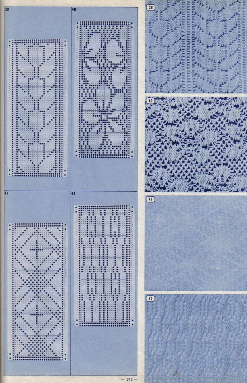 Machine Knitting Pattern Library: Punchcard Patterns Ebook (PDF ...