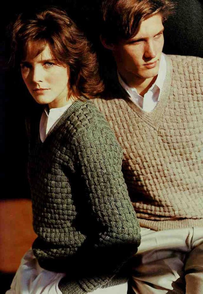Vintage Men's Knitting Pattern Book: 1930s-1980s Sweaters (PDF Download ...