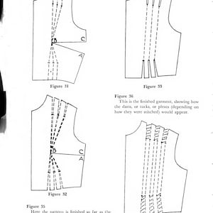 Vintage Sewing Book, Designing & Pattern Making, Dressmaking Book ...