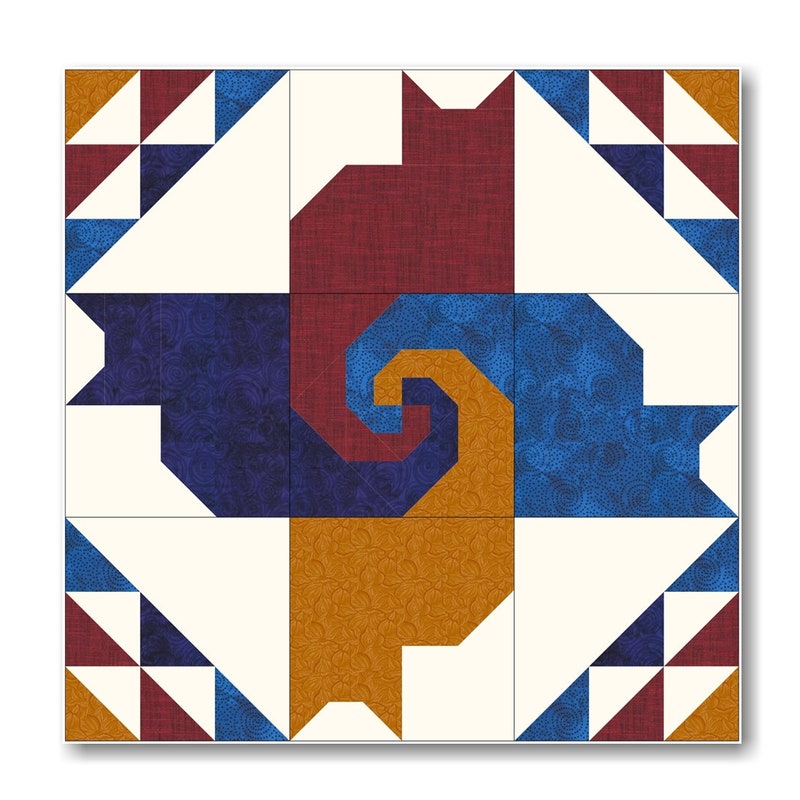 Cat Quilt Pattern - Etsy