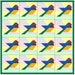 Bird Quilt Pattern Pdf, Digital Quilt Block Pattern, Quilt Patterns ...