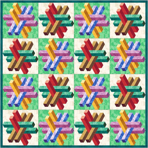 French Braid Quilt - Etsy