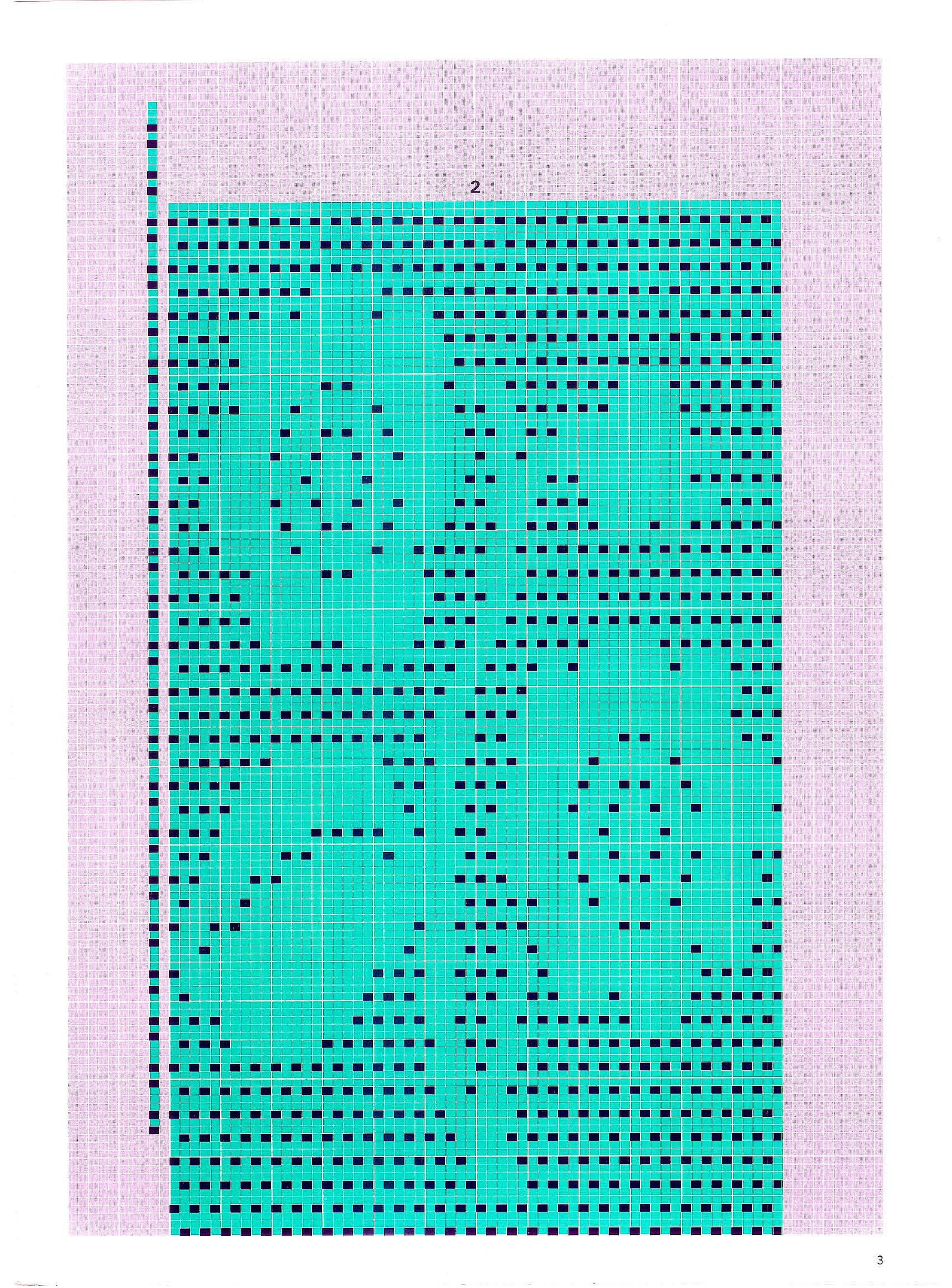 49 Lace Patterns for Knitting Machine, Machine Knitting Book, Punchcard ...