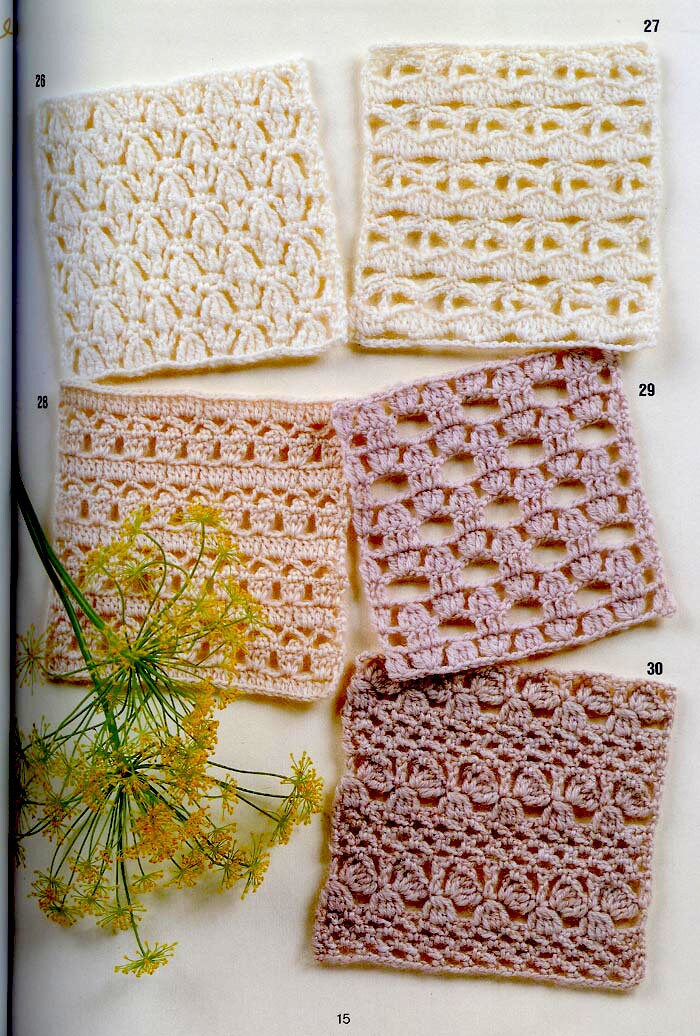 262 Crochet Patterns Book: Knit Stitch Diagrams (PDF Download) - Etsy