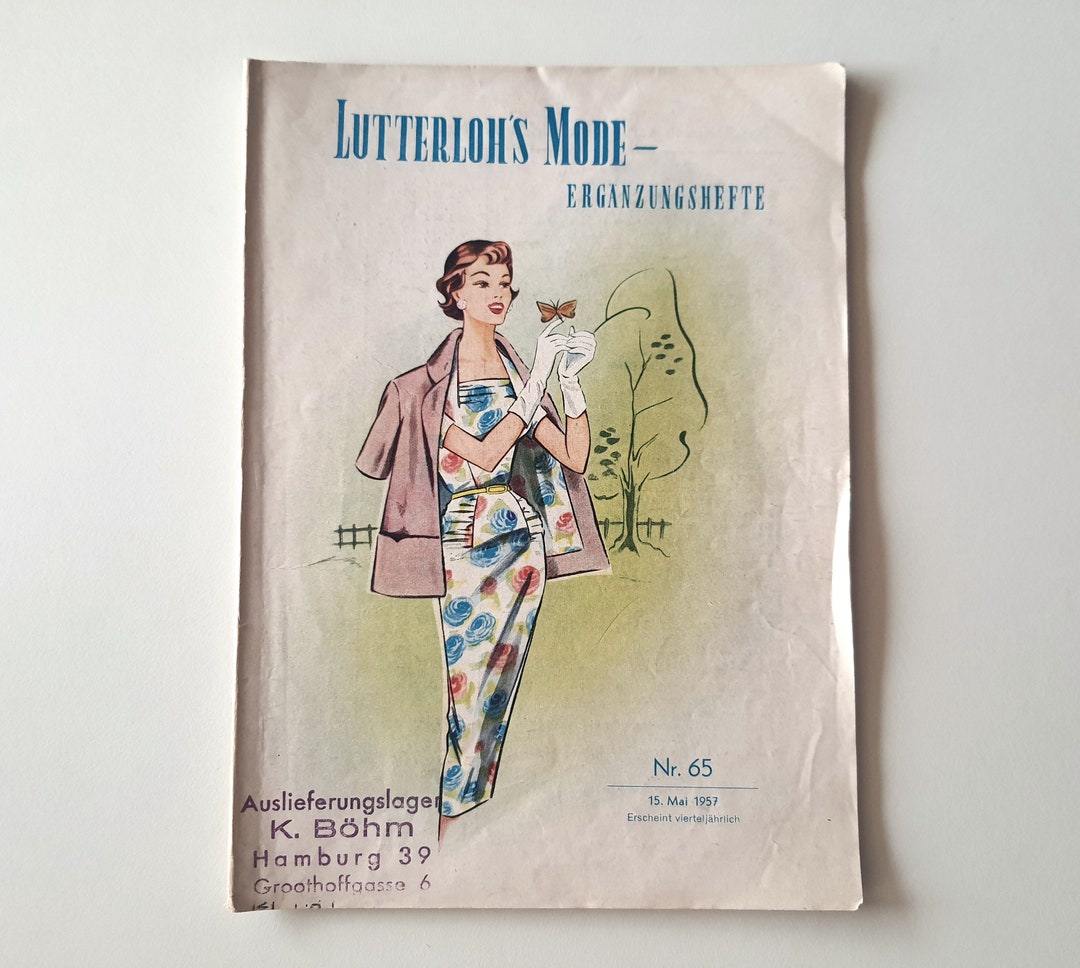 Lutterloh Supplement 65/1957 Golden Rule Lutterloh System - Etsy