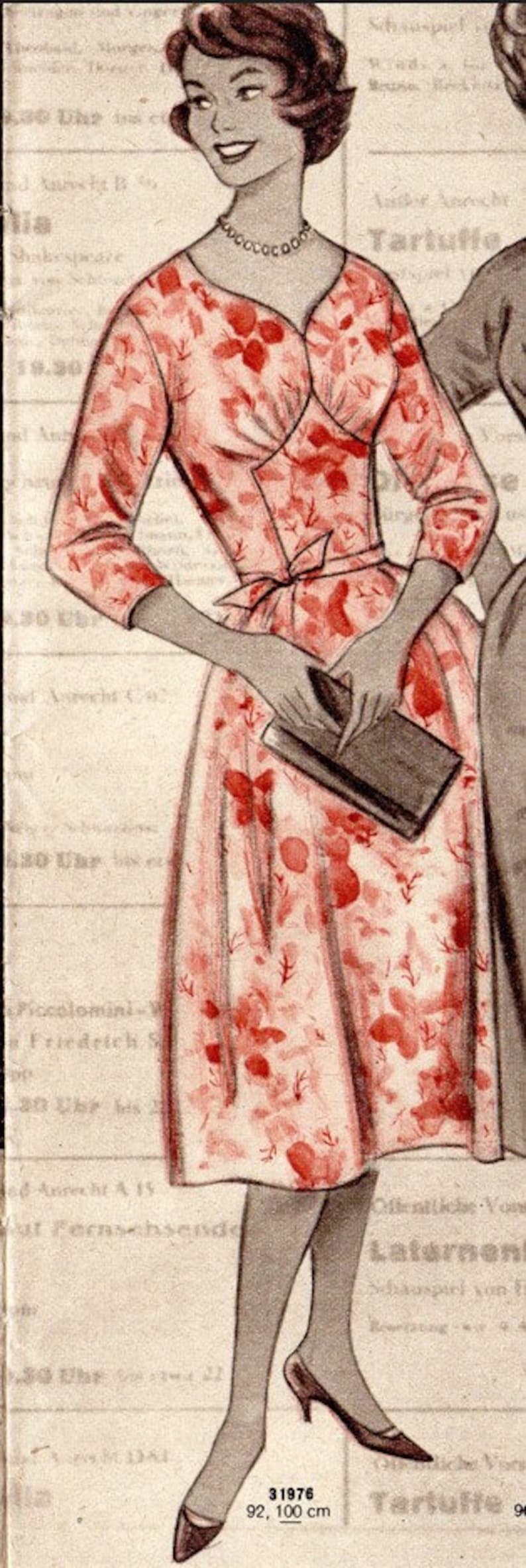 22 Vintage Sewing Patterns 1950s, 1950 Dress Patterns, Vintage Fashion ...