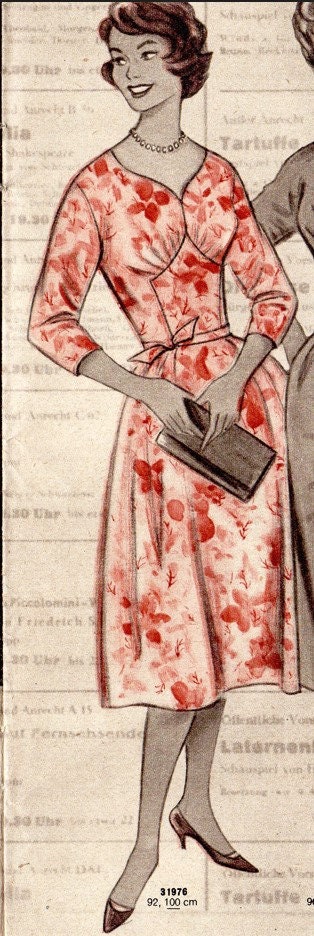 22 Vintage Sewing Patterns 1950s, 1950 Dress Patterns, Vintage Fashion ...