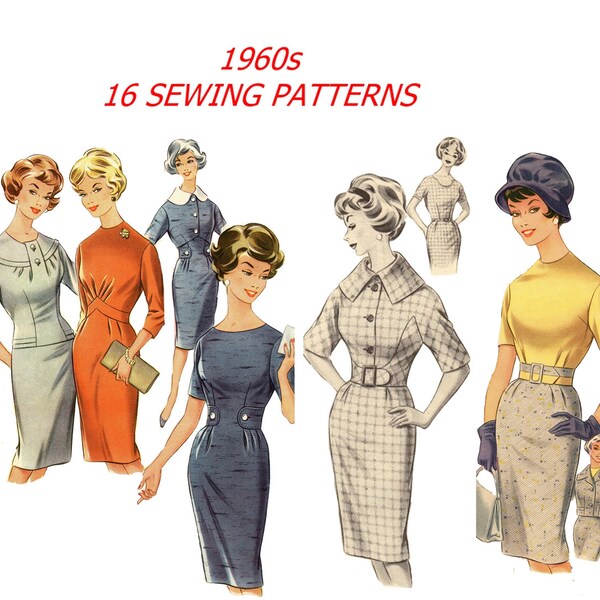 1960s Sewing Pattern - Etsy