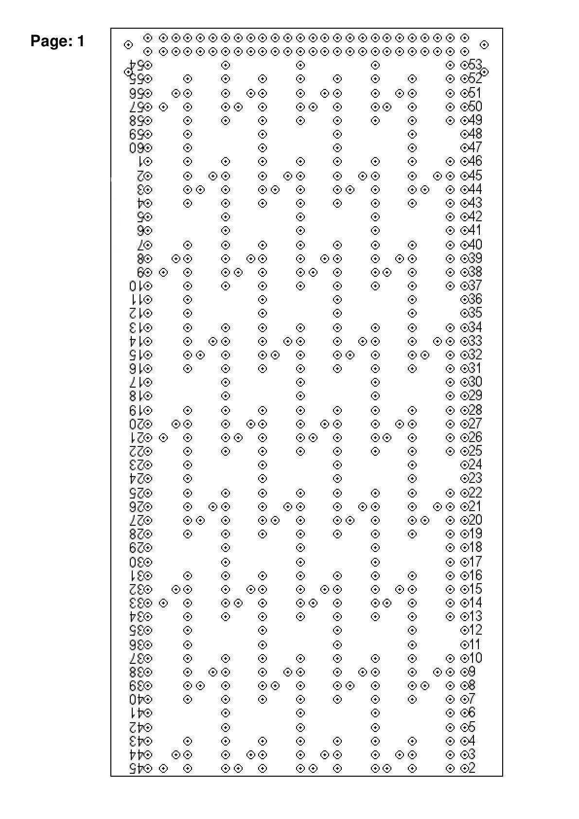 22 X LACE Punch Cards for BROTHER Knitting Machine , Punch Card ...