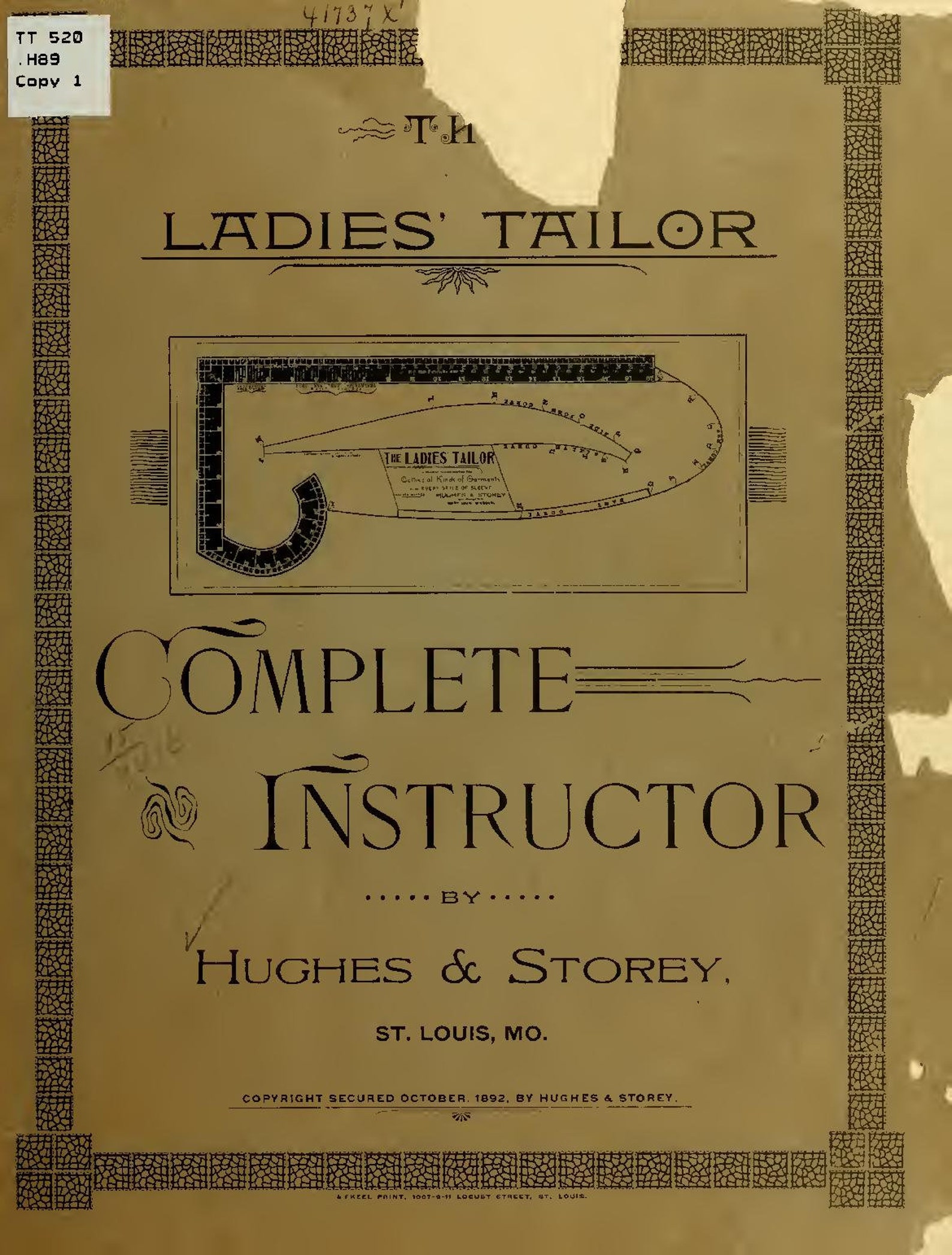 1892 Ladies Tailor System: Dressmaking & Costume Design (PDF Download ...