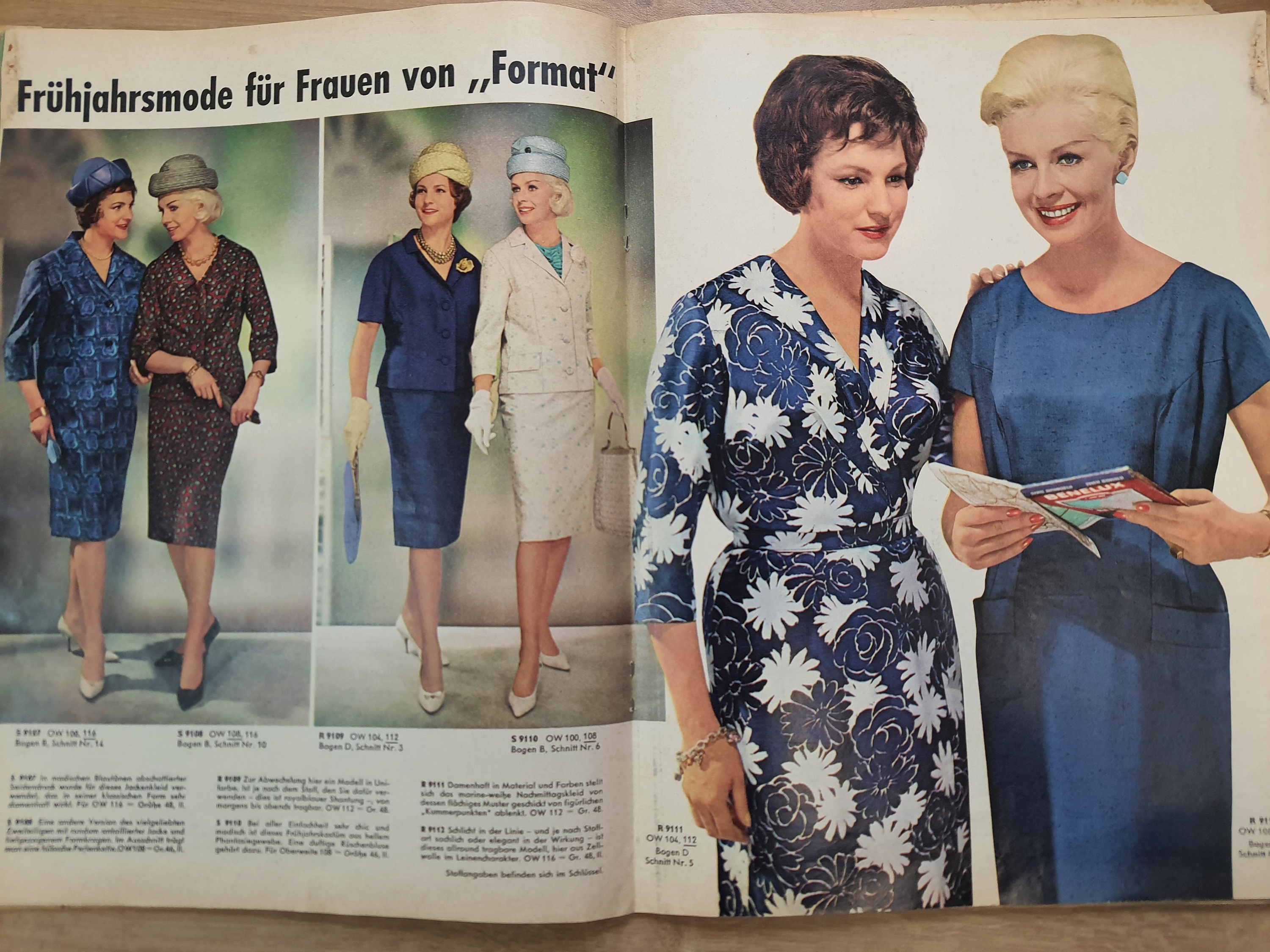 4/1963 Neuer Schnitt , Vintage Fashion Magazine 1960s, Vintage Sewing ...