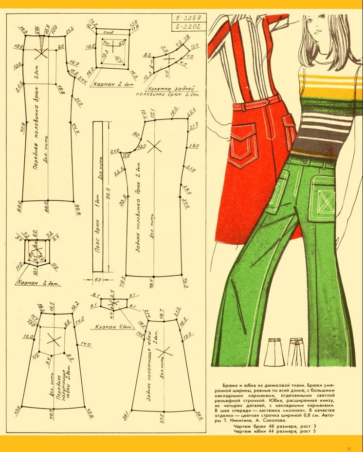 40 Vintage Sewing Patterns 1975 Retro Sewing Patterns - Etsy