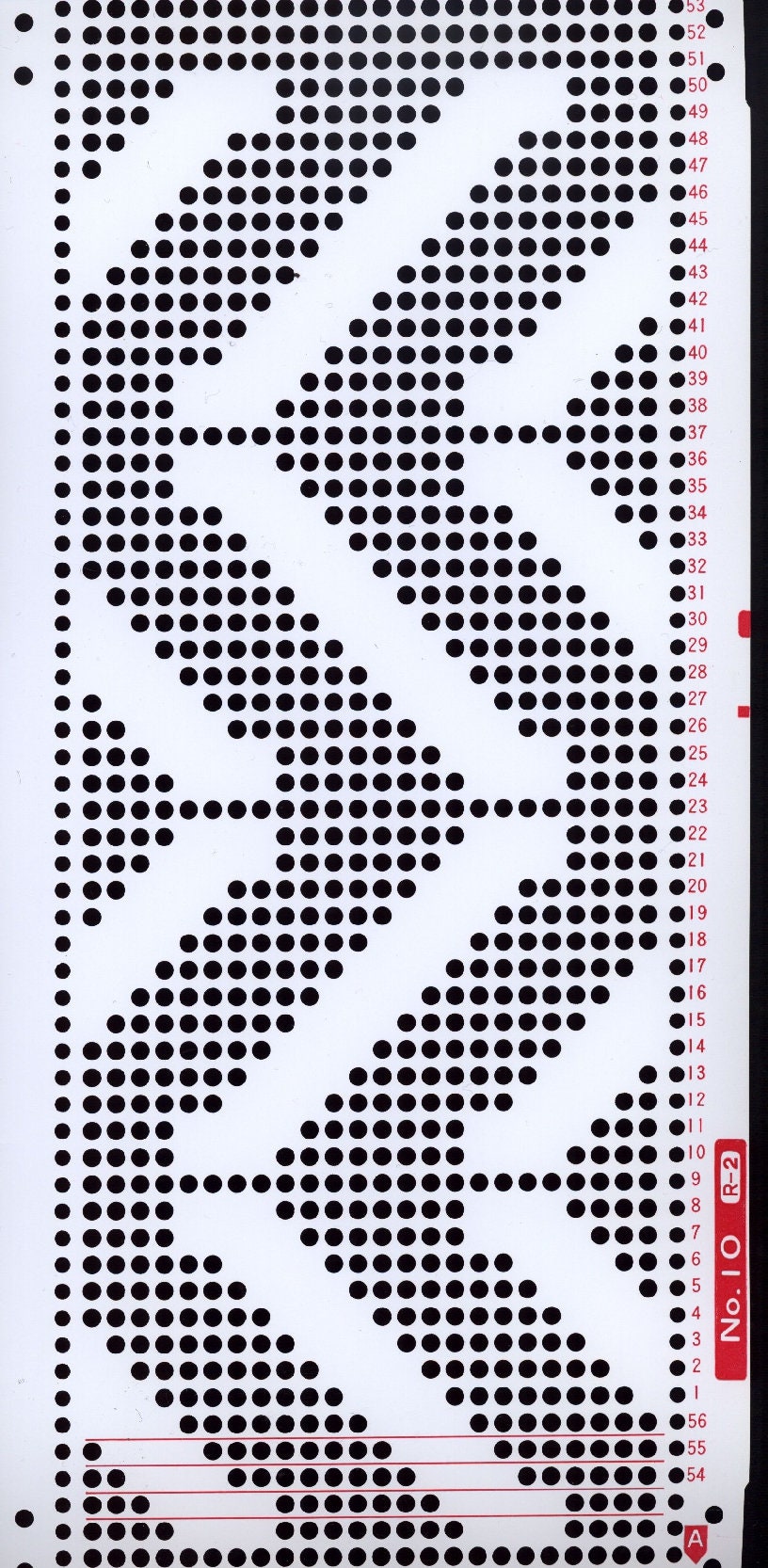 84 SILVER REED Knitting Machines Punch Cards, Machine Knitting Book ...