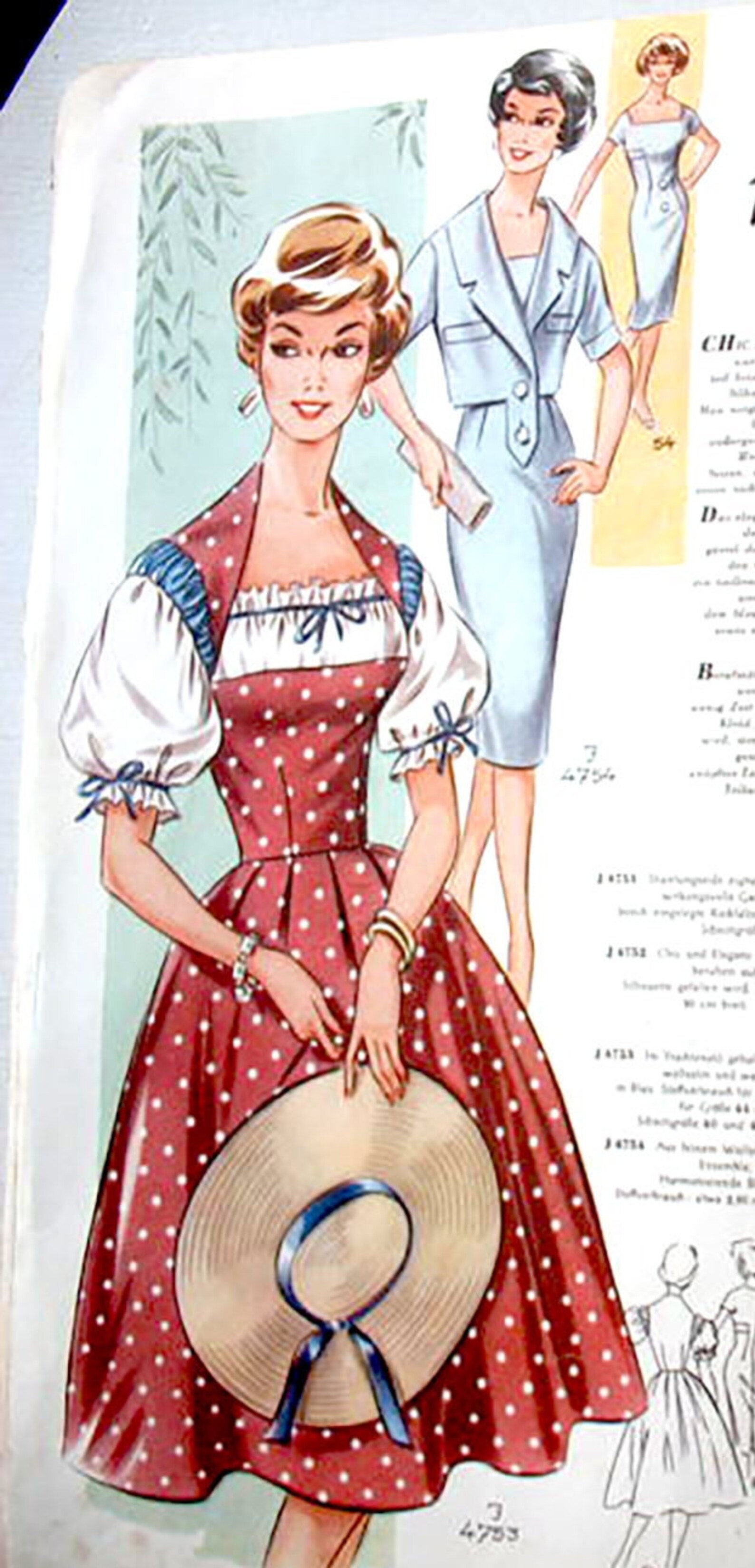 16 Vintage Sewing Patterns, 1950 Sewing Patterns, Vintage Fashion ...