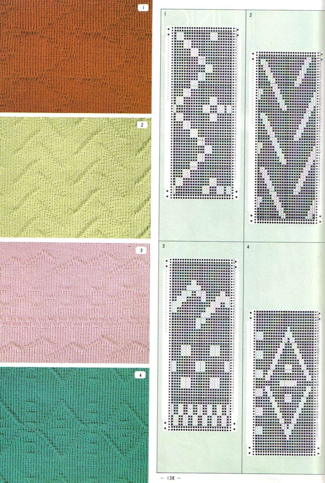 Pattern Library for Punch Card Knitters, Machine Knitting Book ...