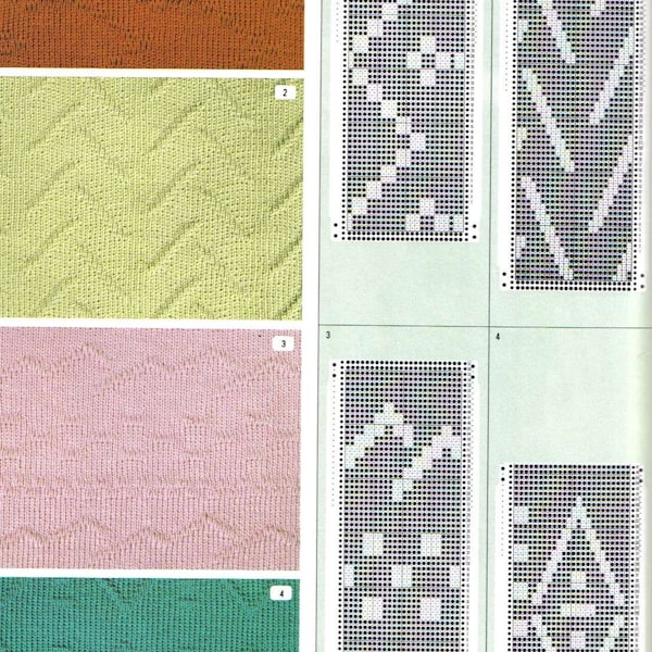 Singer Knitting Machine Punch Cards - Etsy