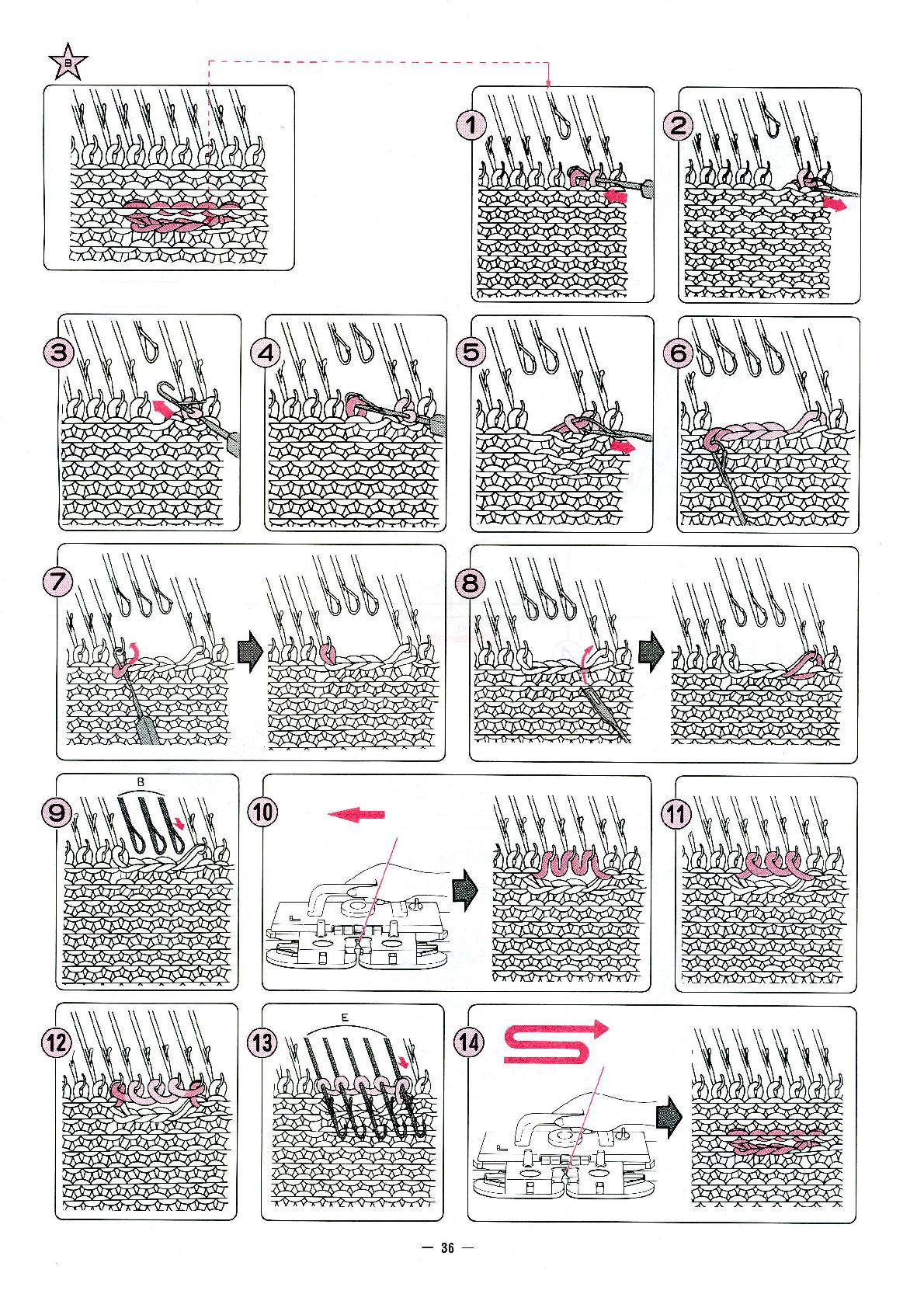Brother Making Garments , Knitting Machine Tutorial Book, Knitting ...