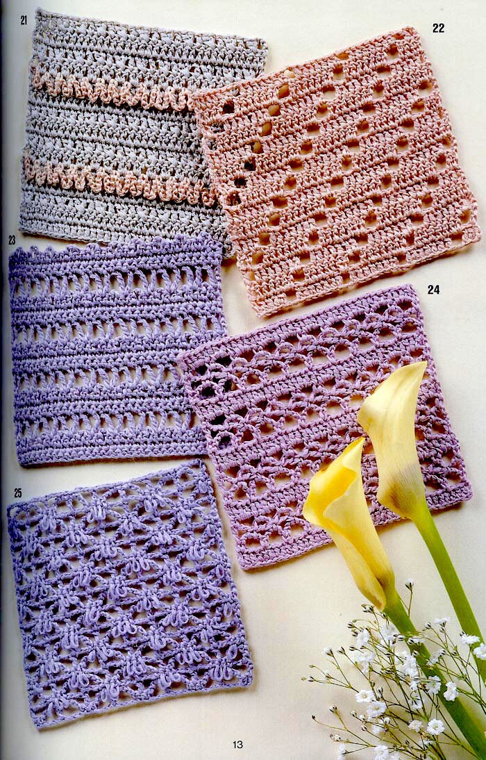 262 Crochet Patterns Book: Knit Stitch Diagrams (PDF Download) - Etsy
