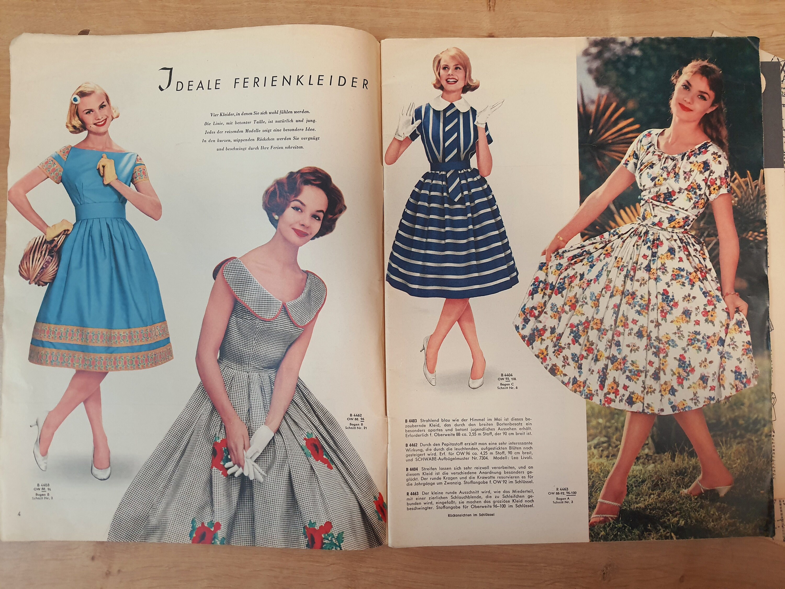 5/1959 Neuer Schnitt , Vintage Fashion Magazine 1950s, Vintage Sewing ...