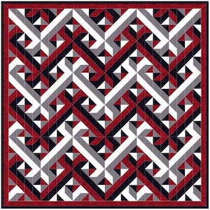 3D Quilt Block Pattern (PDF Pattern) - Etsy