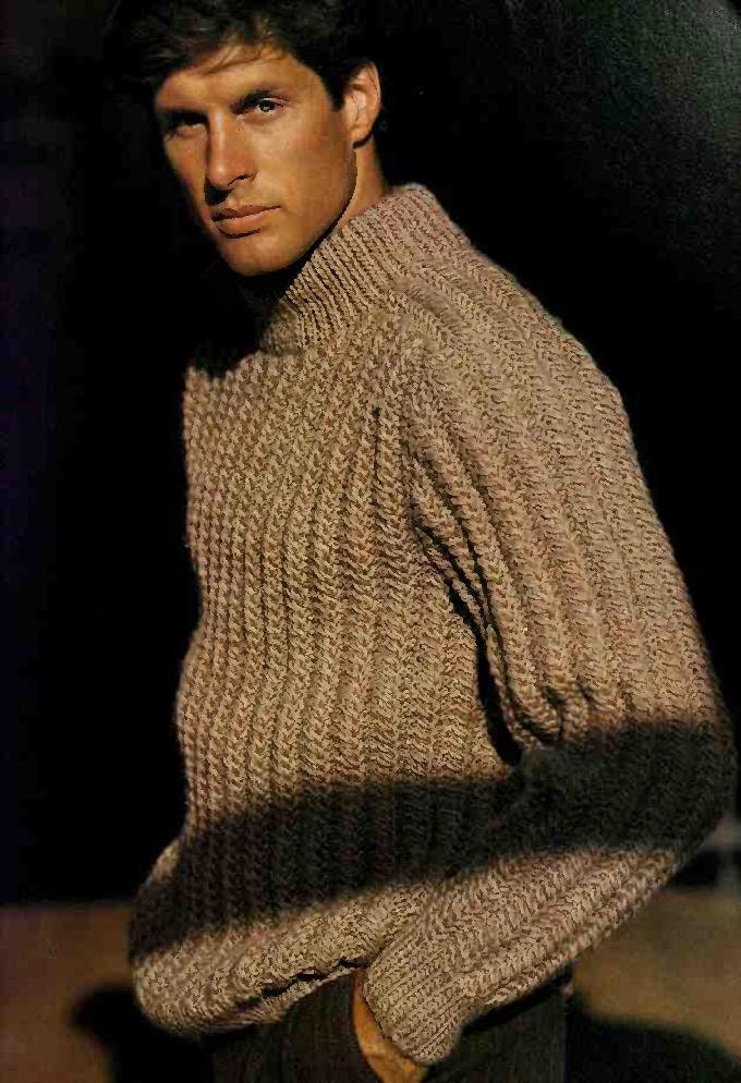 Vintage Men's Knitting Pattern Book: 1930s-1980s Sweaters (PDF Download ...