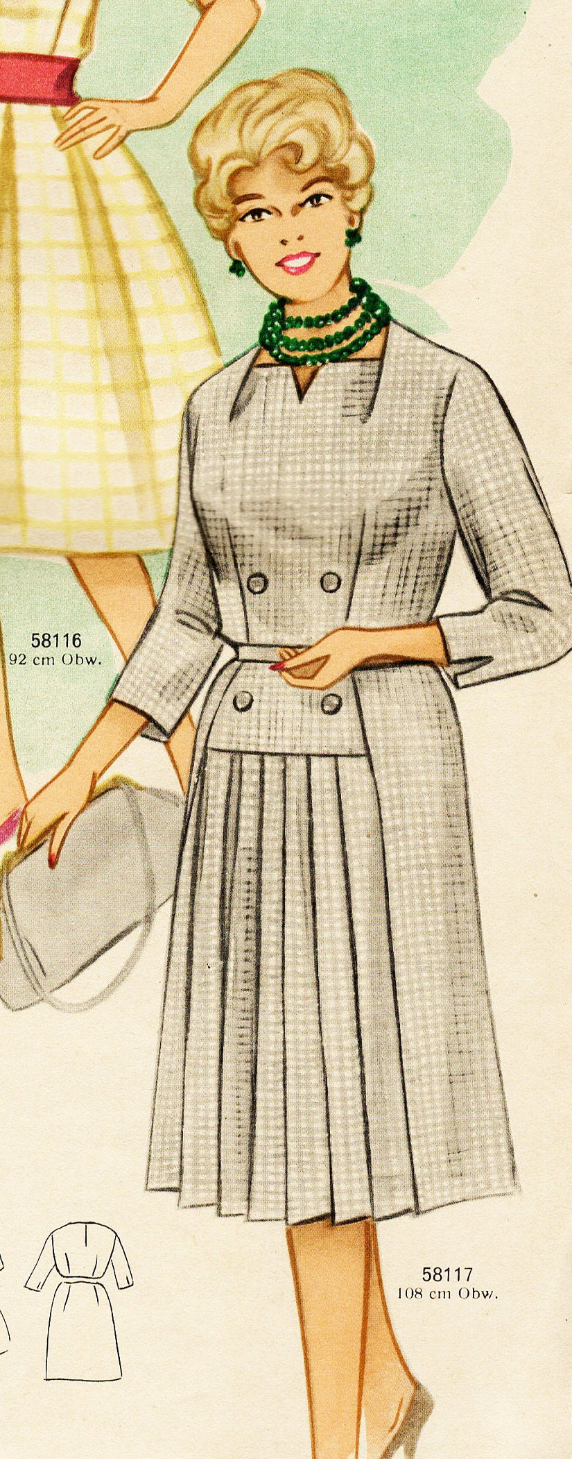 16 Vintage Sewing Patterns 1960 ,vintage Fashion Magazine 1960 With ...