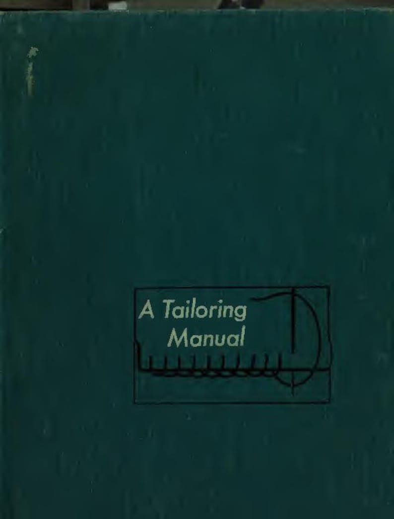 Vintage Sewing Book , Costume Design, Dressmaking, Fitting and Pattern ...