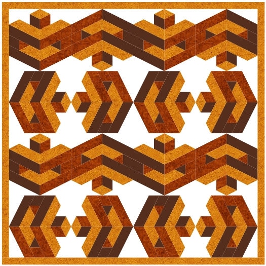 Digital Quilt Block Pattern 3d Quilt Pattern Pdf Paper - Etsy Australia