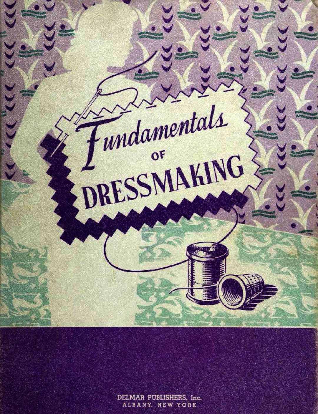 Vintage Dressmaking Book: Pattern Drafting & Sewing Instructions (PDF ...