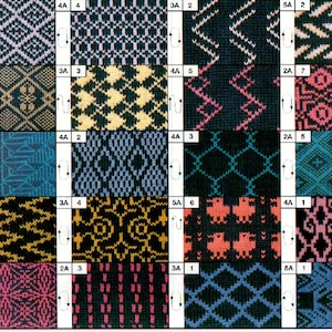 Mylars for Singer Light Scanning Machines, 100 Patterns,singer Knitting ...