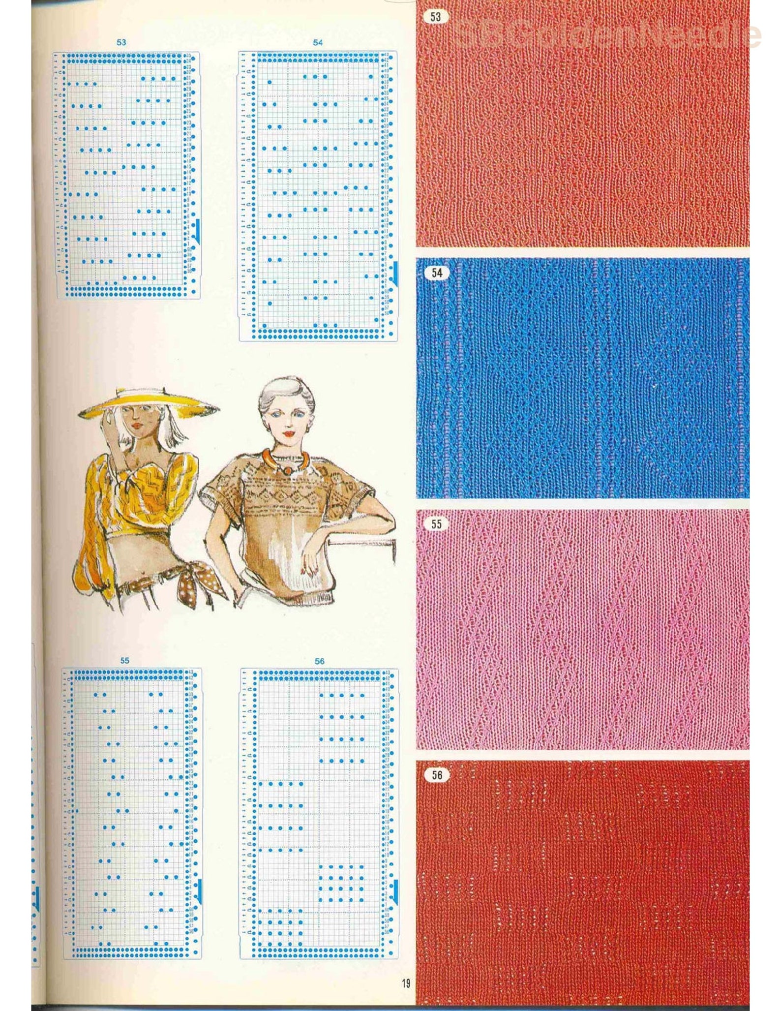 Brother Punch Cards Volume 2, Machine Knitting Book, Punchcard Patterns ...