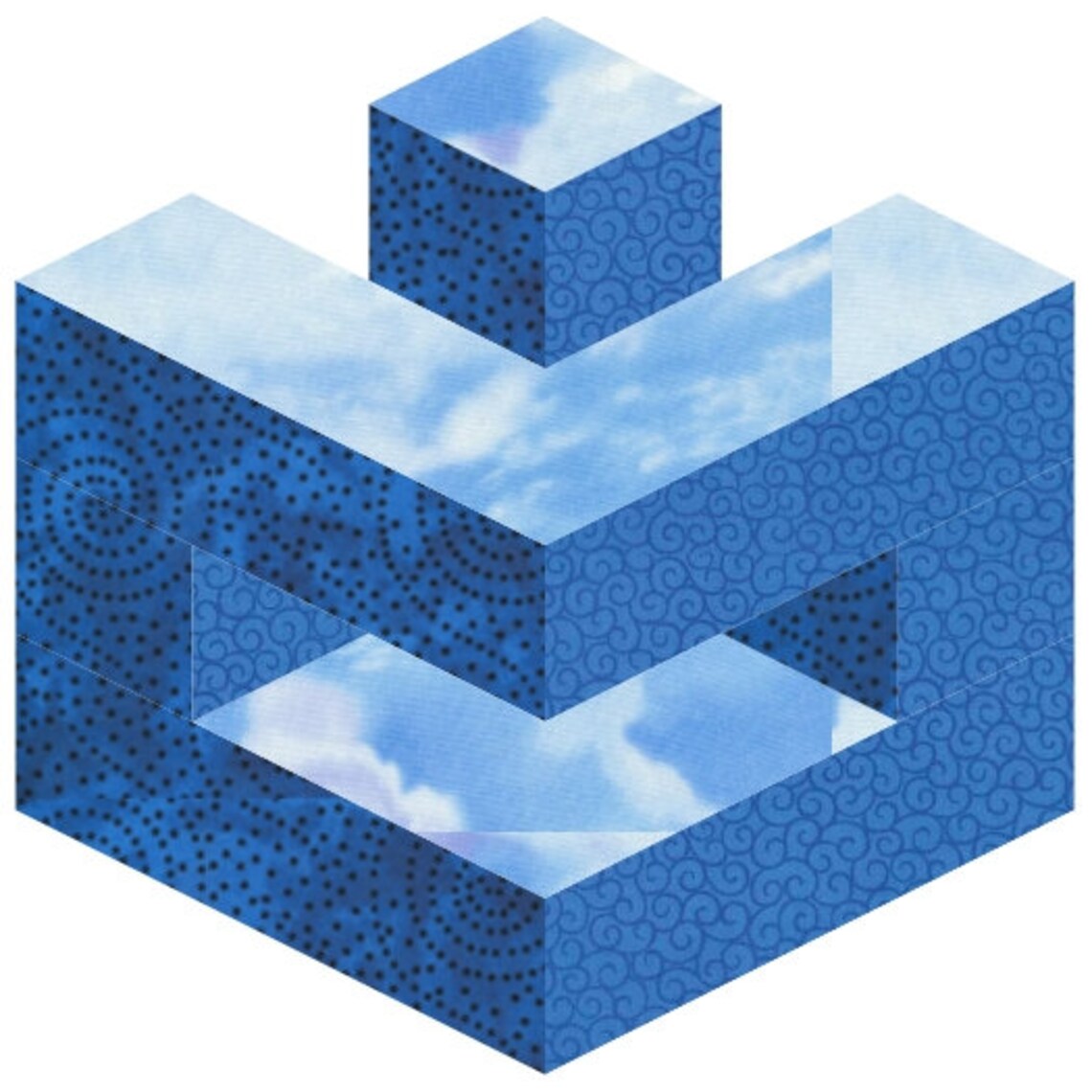 Digital Quilt Block Pattern 3d Quilt Pattern Pdf Paper - Etsy Australia