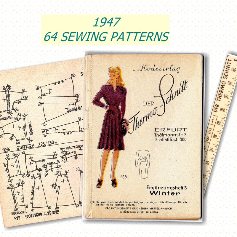 1947 Women Dresses - Etsy UK