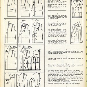 Vintage Pattern Drafting & Grading Book: Women's Garment Design (PDF ...