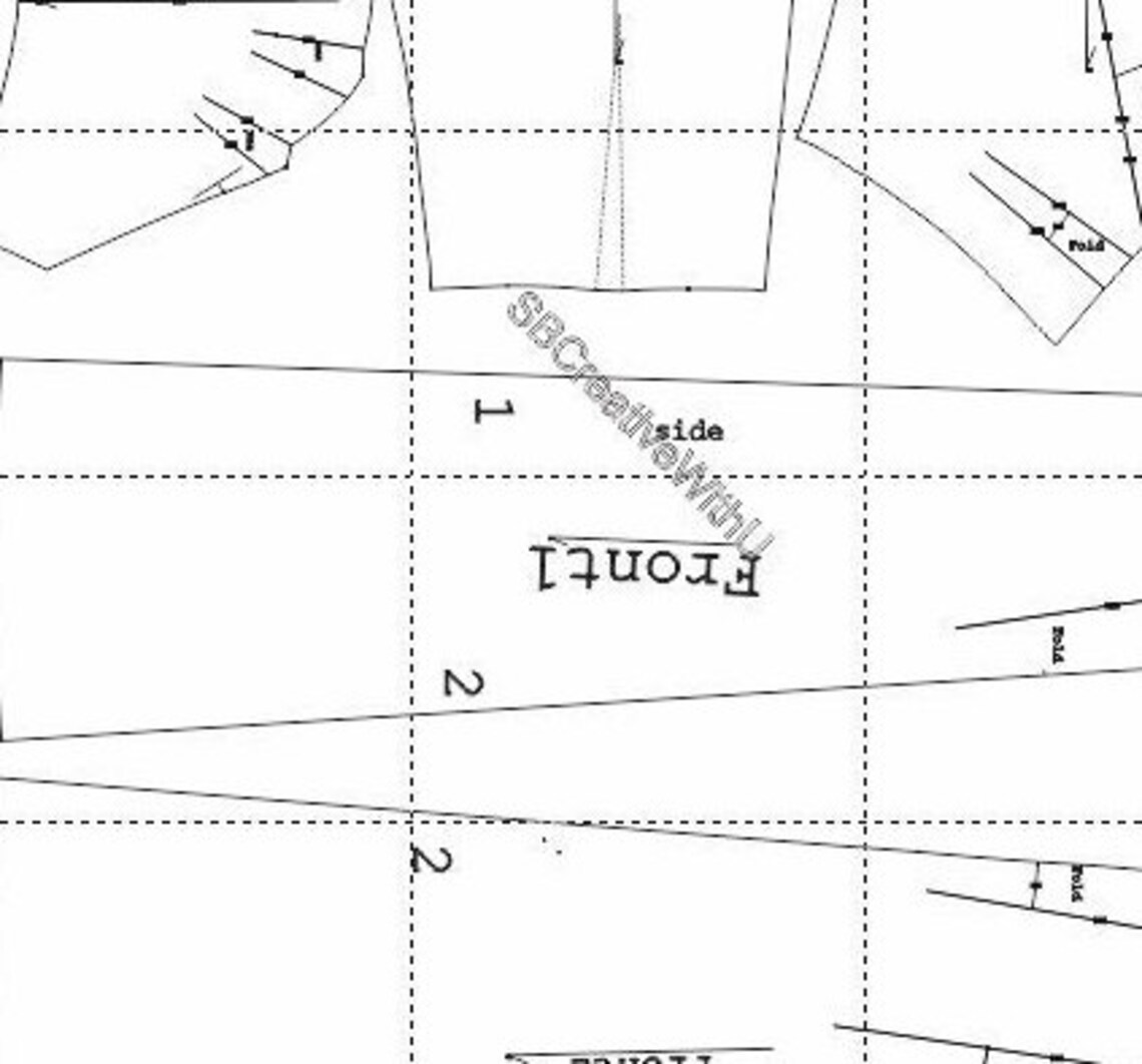 1950s Cocktail Dress Sewing Pattern (PDF Download) - Etsy