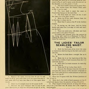 1892 Ladies Tailor System: Dressmaking & Costume Design (PDF Download ...