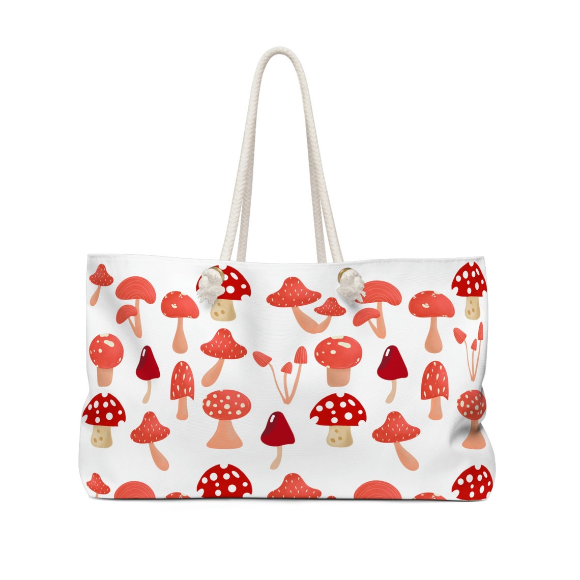 Mushroom Purse, Cute Mushroom Handbag, Mushroom Bag, Mushroom Tote With ...