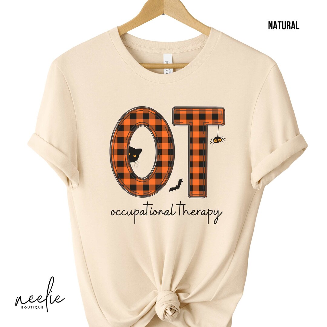 OT Occupational Therapy Halloween Halloween Shirt, Occupational ...