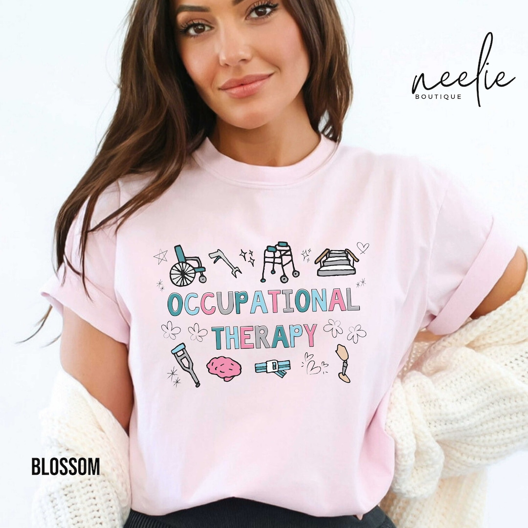 Occupational Therapy Comfort Colors Shirt OTD OTA Occupational ...