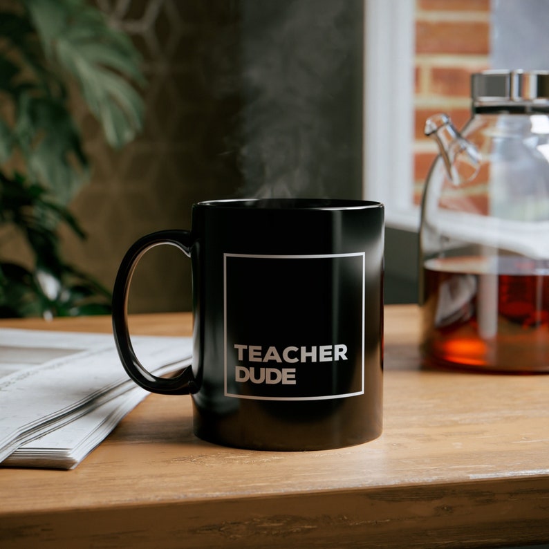 Male Teacher Mug, Gift for Male Teacher, Teacher Dude Mug, Men's ...