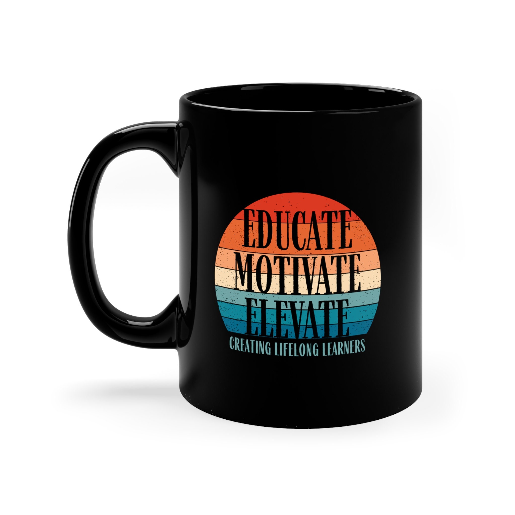 Male Teacher Mug Gift for Male Teacher Educate Motivate - Etsy