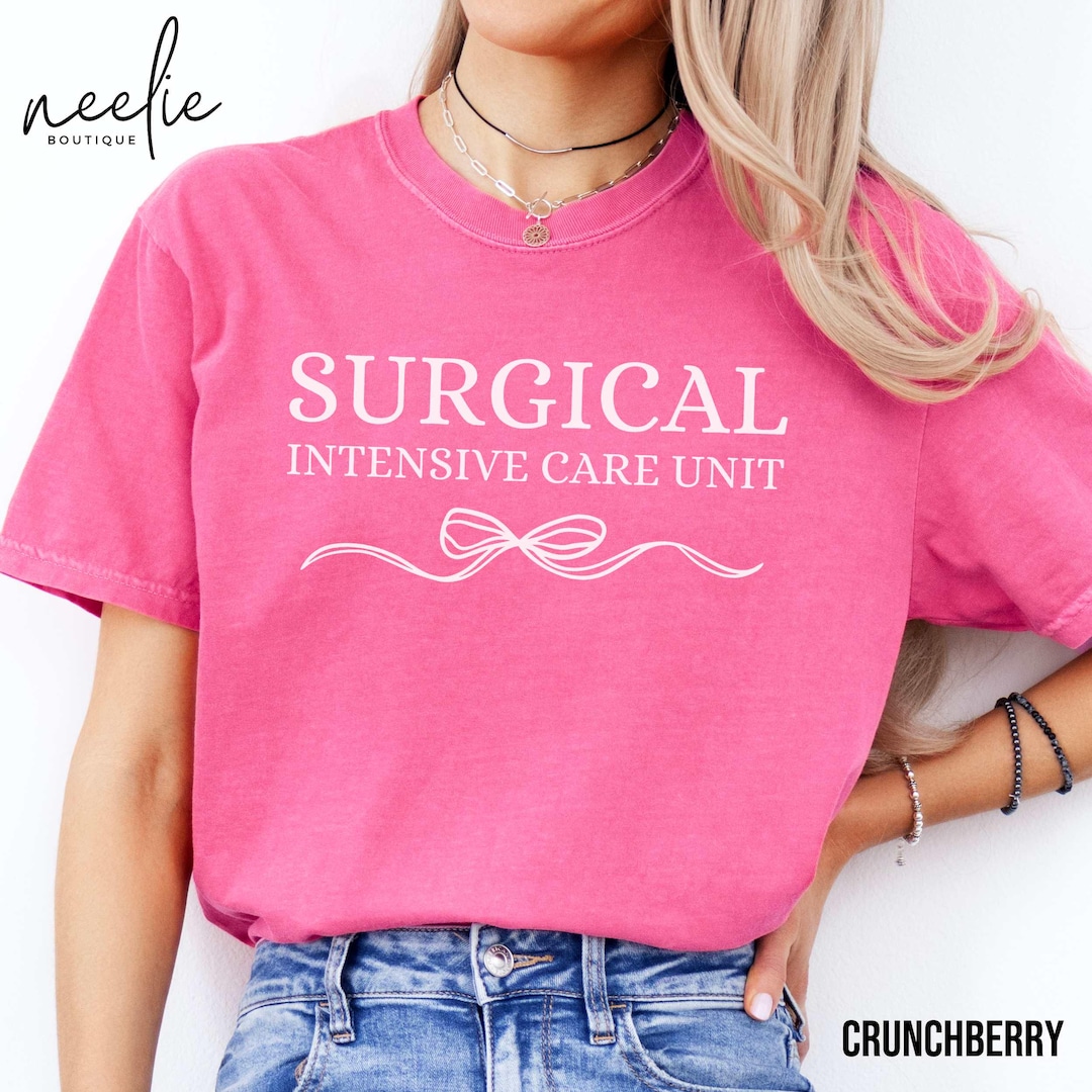Surgical Intensive Care Unit Nurse Shirt, SICU Surgical ICU Nurse ...