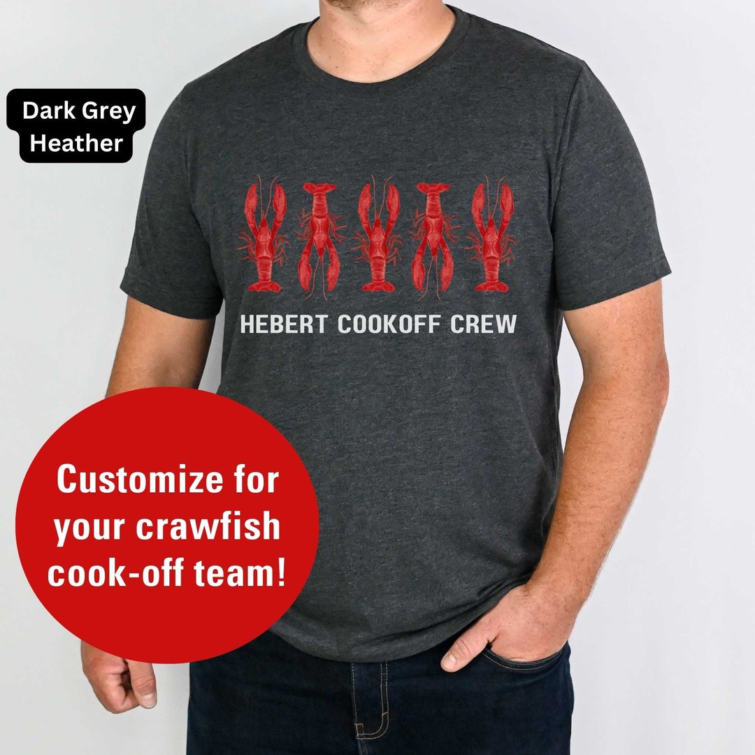 Crawfish Shirt Custom Personalized Crawfish Boil T-shirt, Crawfish Cook ...