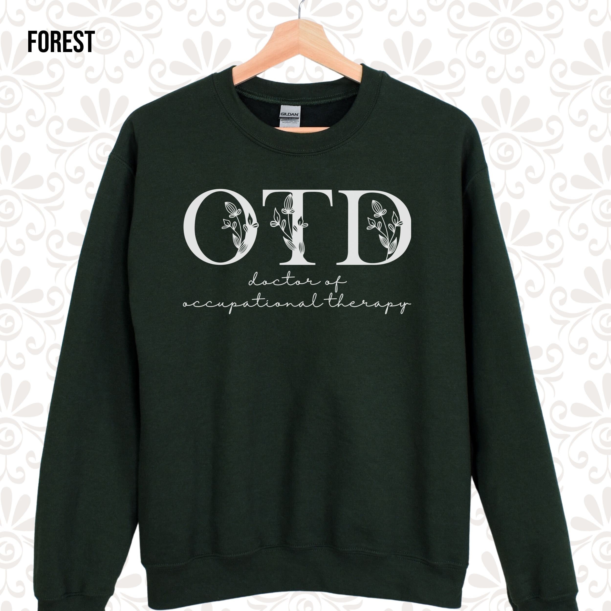 OTD Doctor of Occupational Therapy Botanical Letter - Etsy