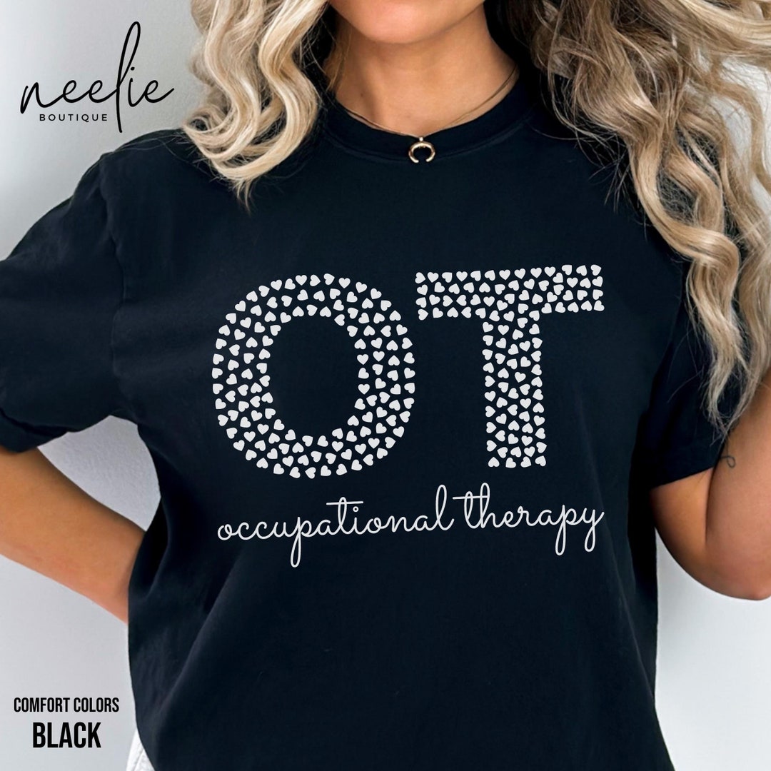 Occupational Therapy Shirt, OT Valentines Day Comfort Colors® T-shirt ...