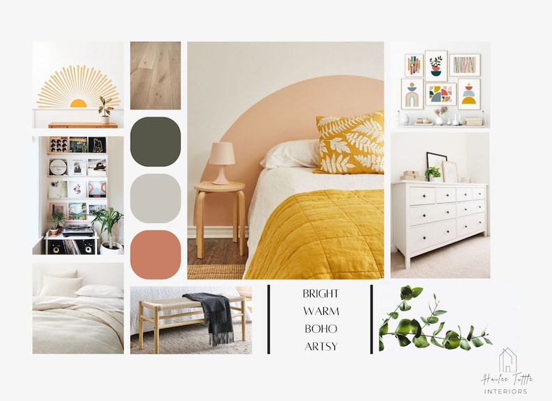 Custom Interior Design Mood Board for Any One Space - Etsy UK