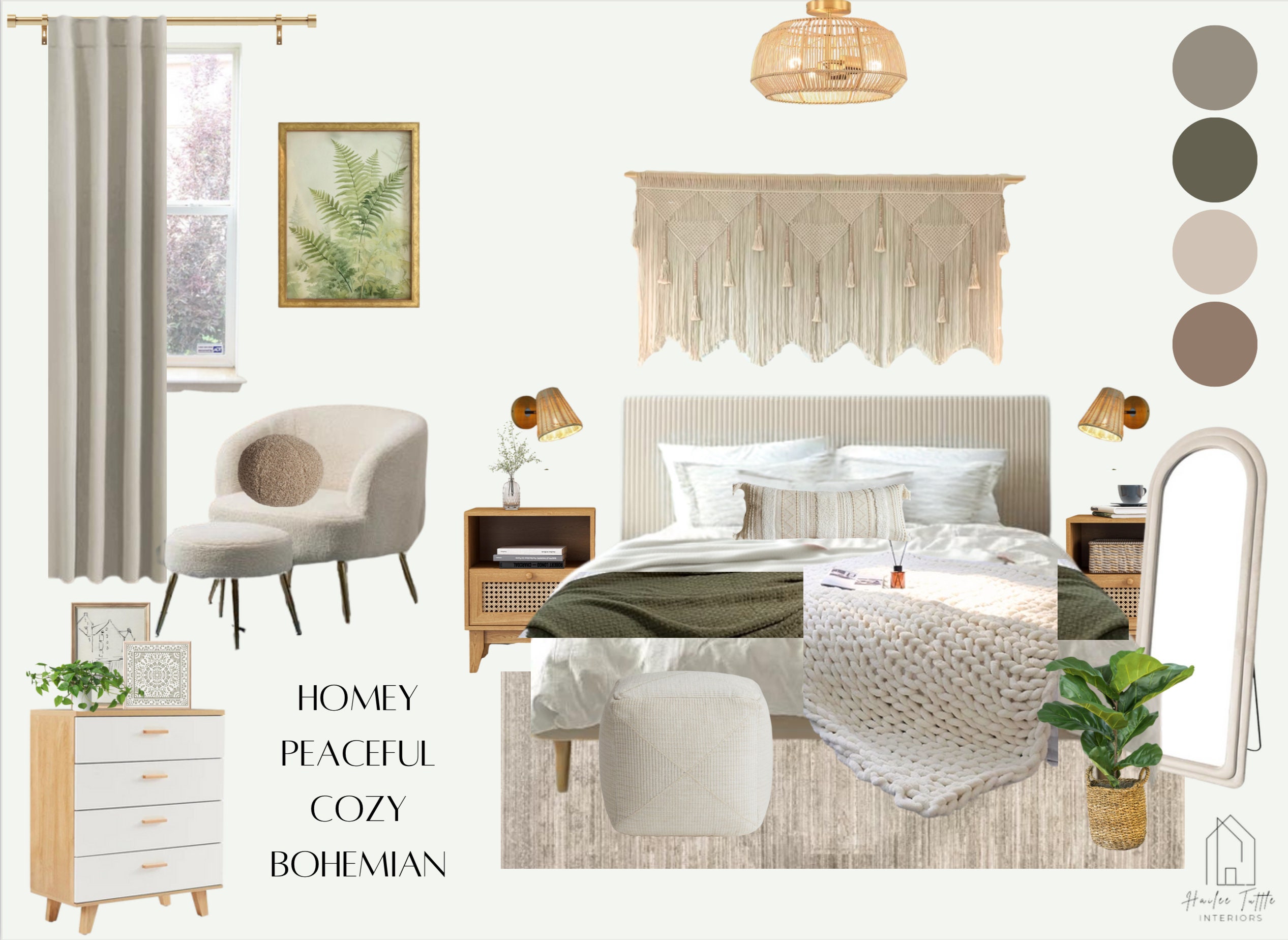 Custom Interior Design Package for Bedroom, Living Room, Office, or ...