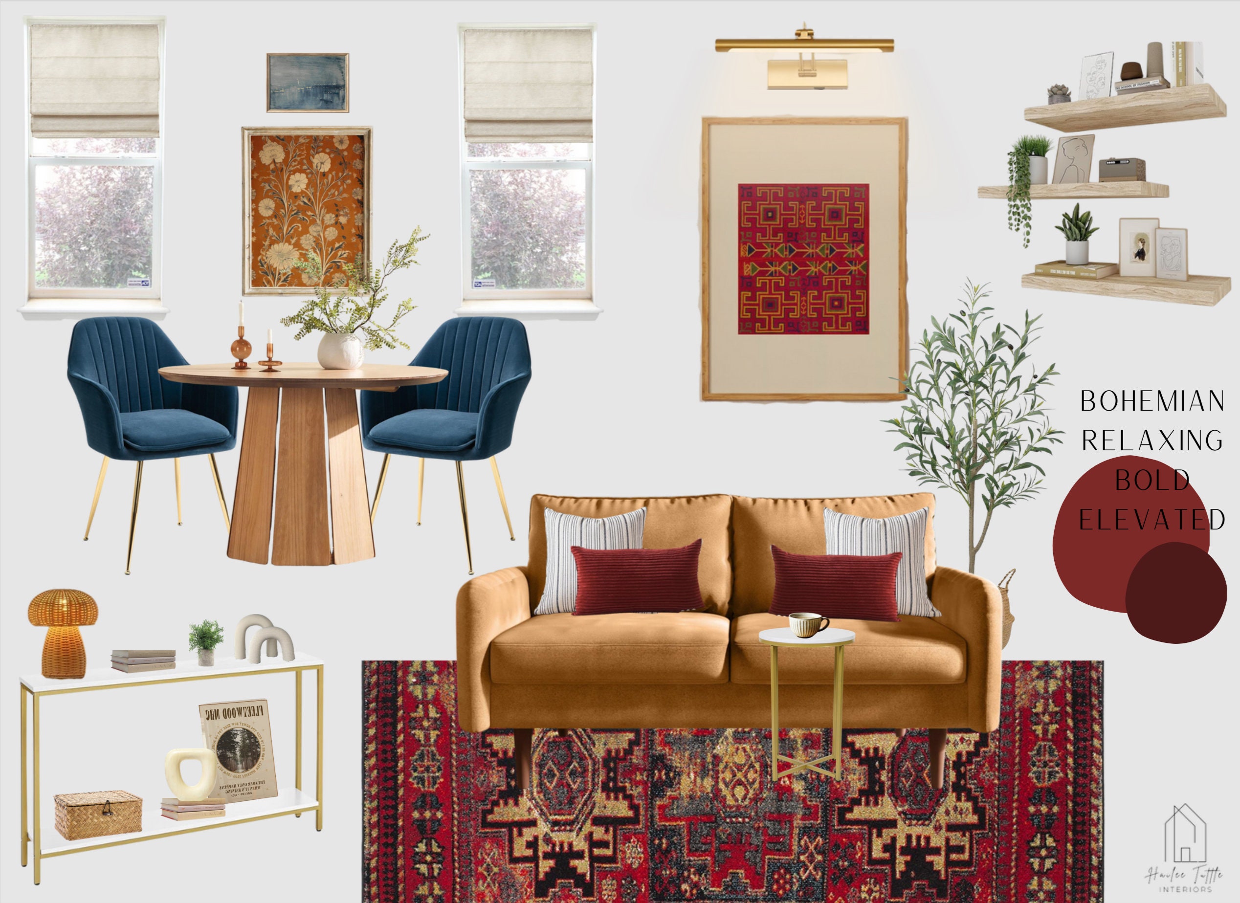 Custom Interior Design Package for Bedroom, Living Room, Office, or ...