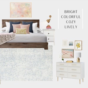 Custom Interior Design Package for Bedroom, Living Room, Office, or ...